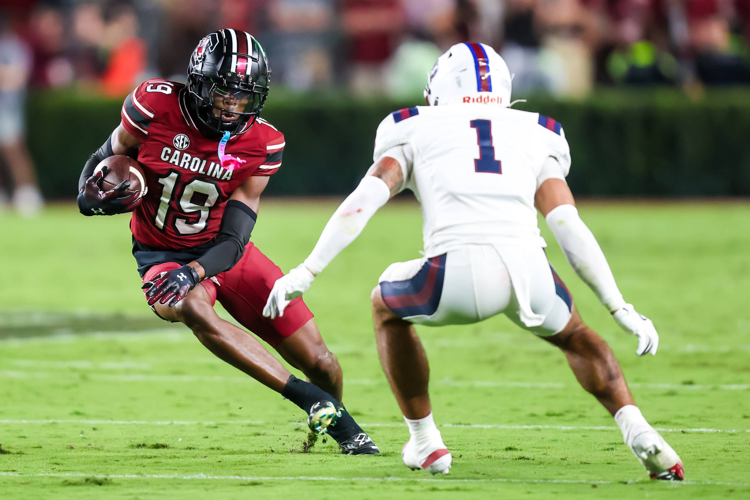 Swain Shines in Football’s 38-10 Win over S.C. State – University of ...