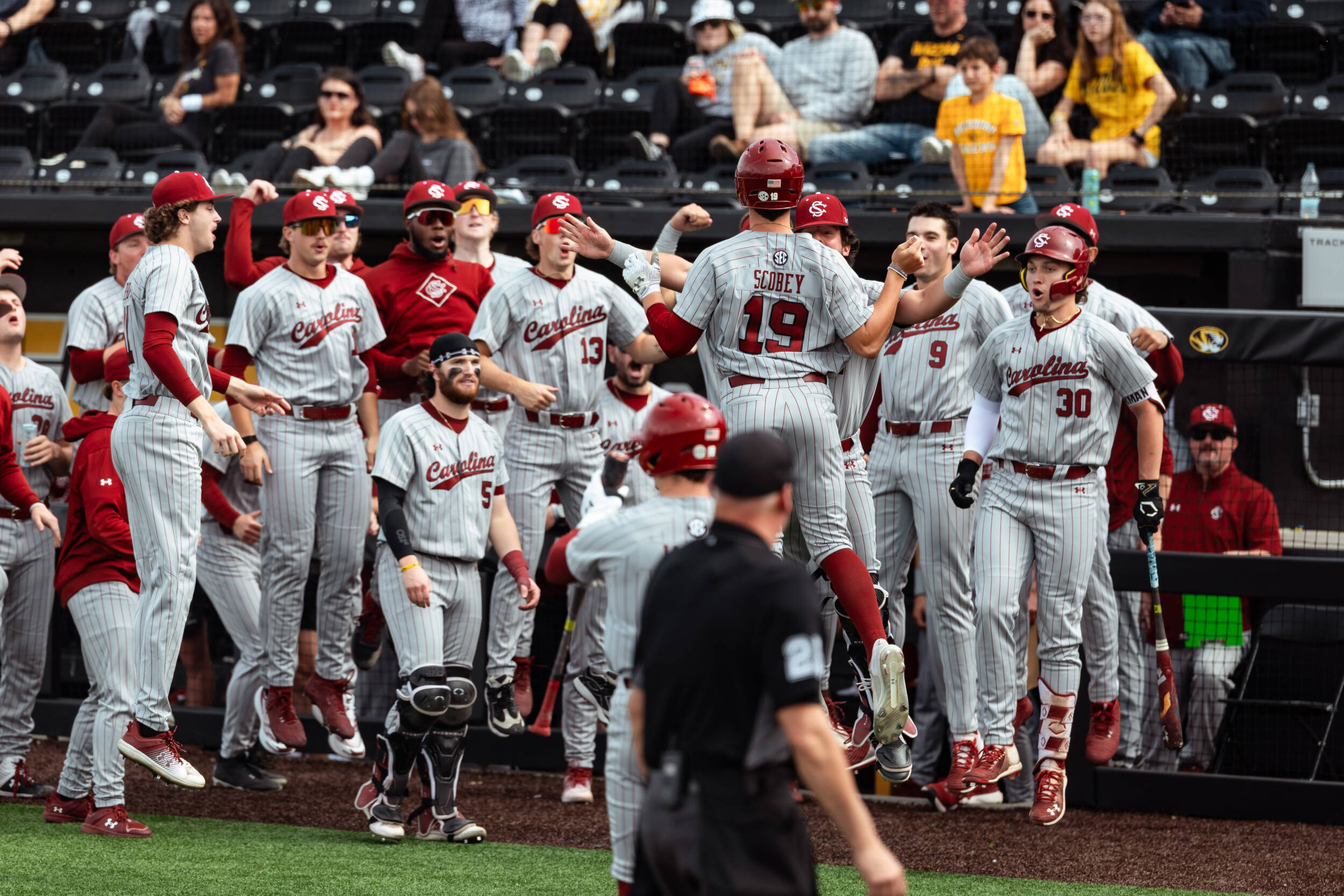 Baseball Completes Sweep of Missouri with 6-4 Win – University of South ...