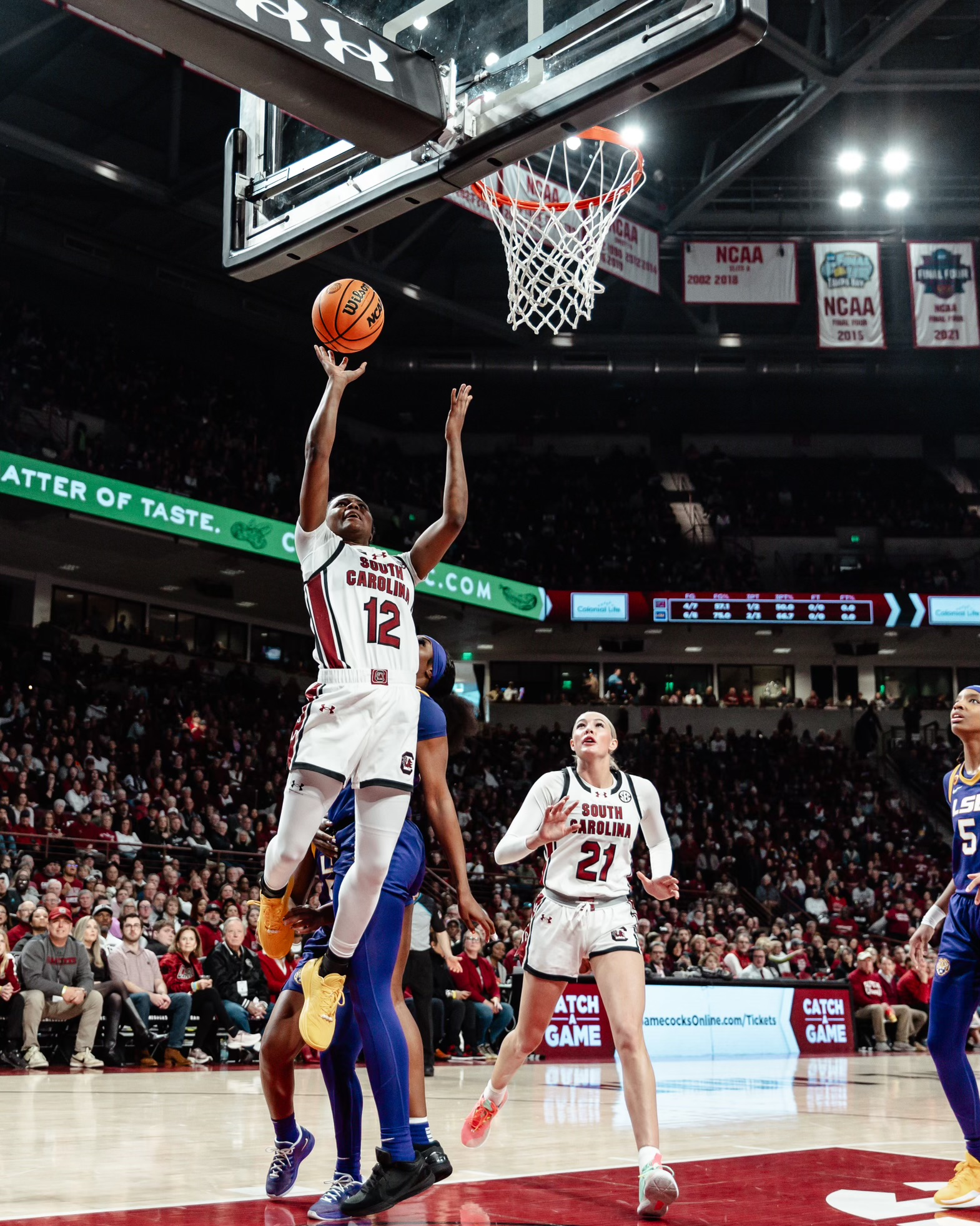 Gamecocks Stay Perfect in SEC Play with 66-56 Win over LSU – University ...