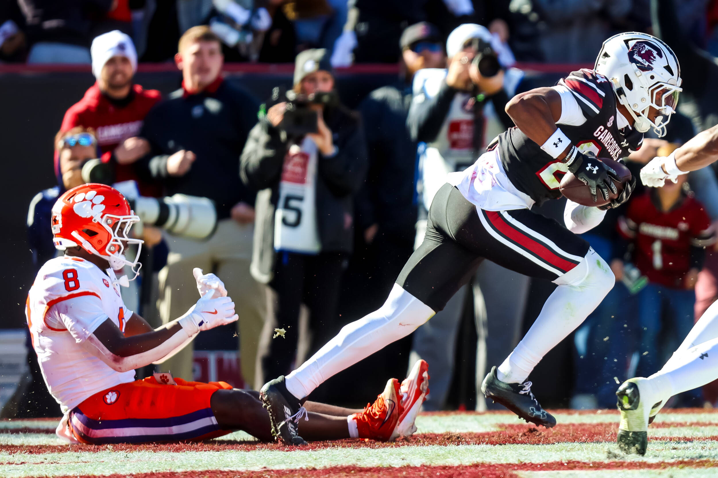 Football Falls to Clemson in Season Finale – University of South ...