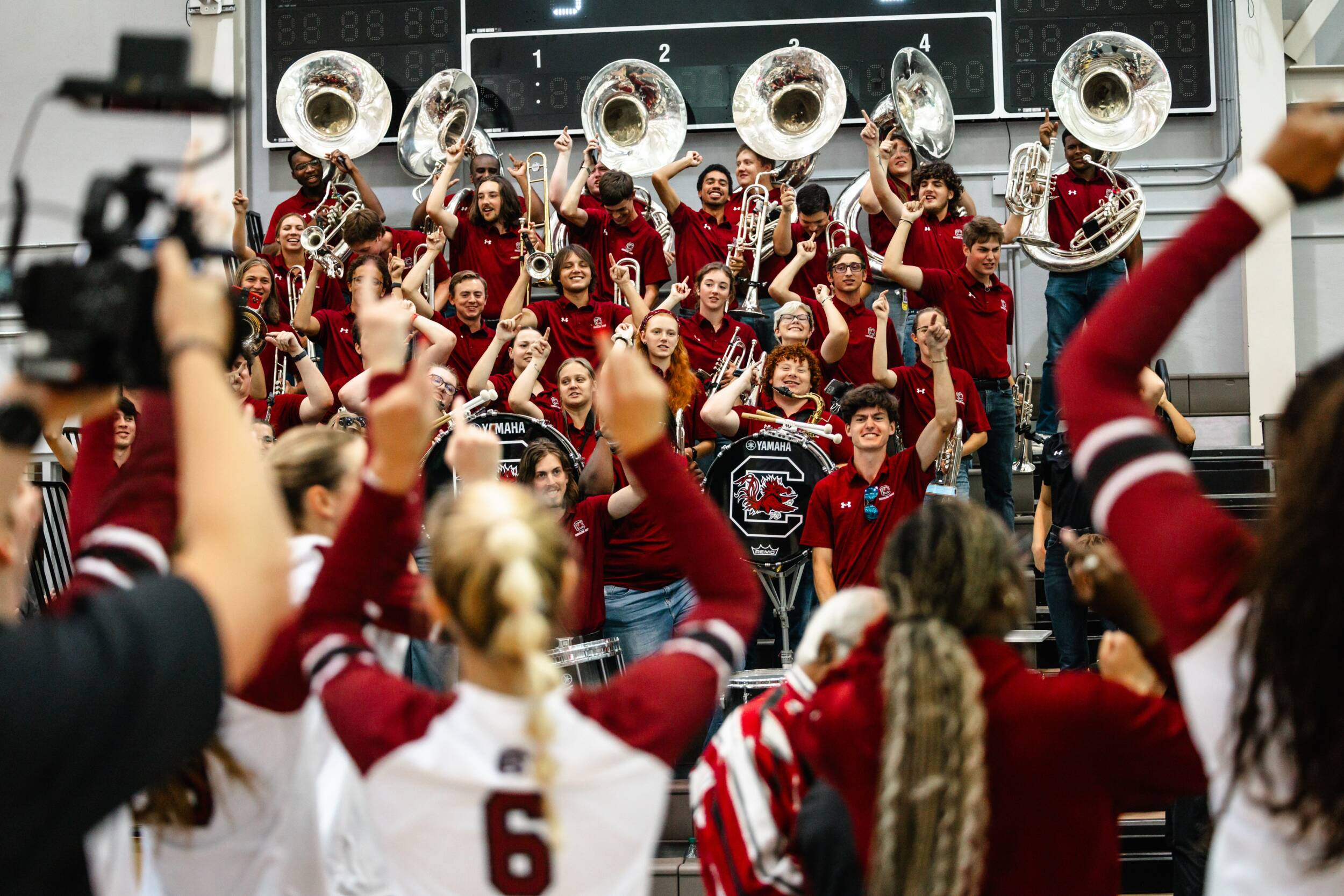 Gamecocks Scrub Tar Heels in Three Sets – University of South Carolina ...