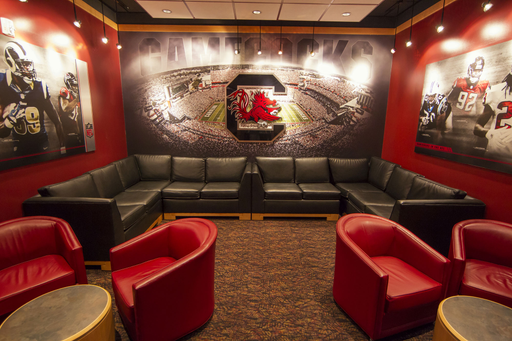 Locker Room Entry & Lounge – University of South Carolina Athletics