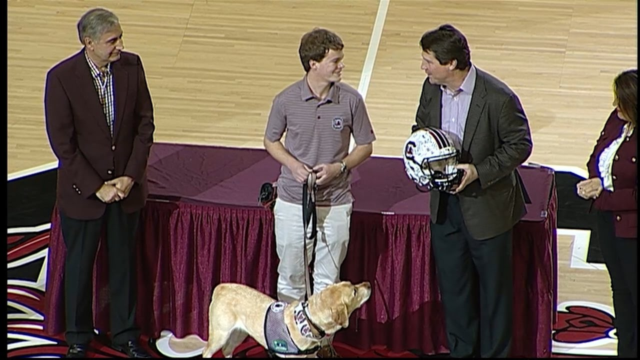 Jory Fleming Halftime Recognition — 1/14/17 – University of South ...