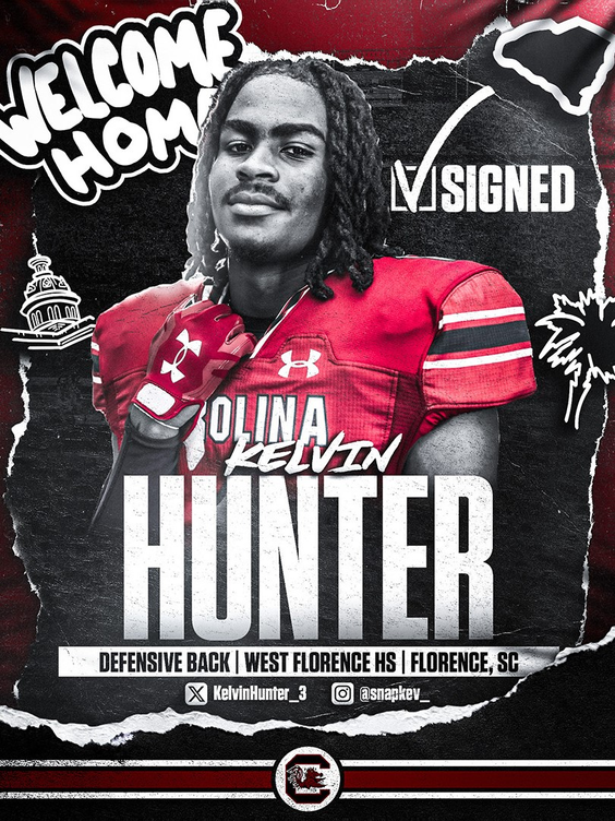 Kelvin Hunter – University of South Carolina Athletics