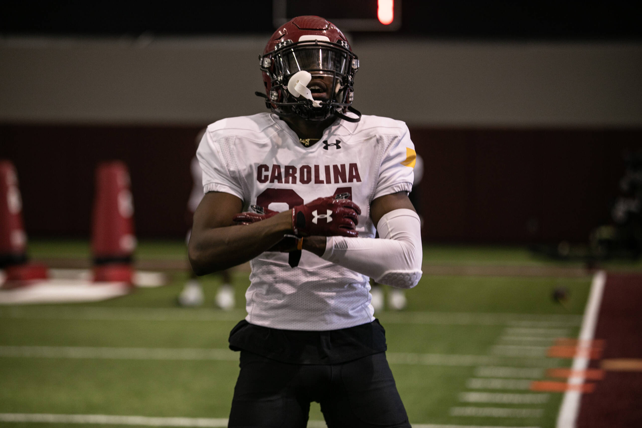 FB: Third Day of 2020 Fall Practice – University of South Carolina ...