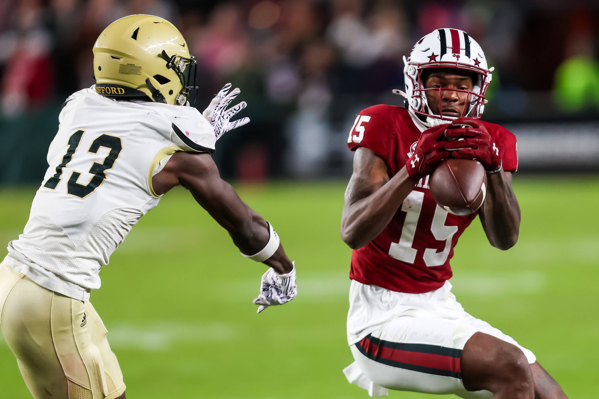 Football Closes Home Slate with 56-12 Win over Wofford – University of ...