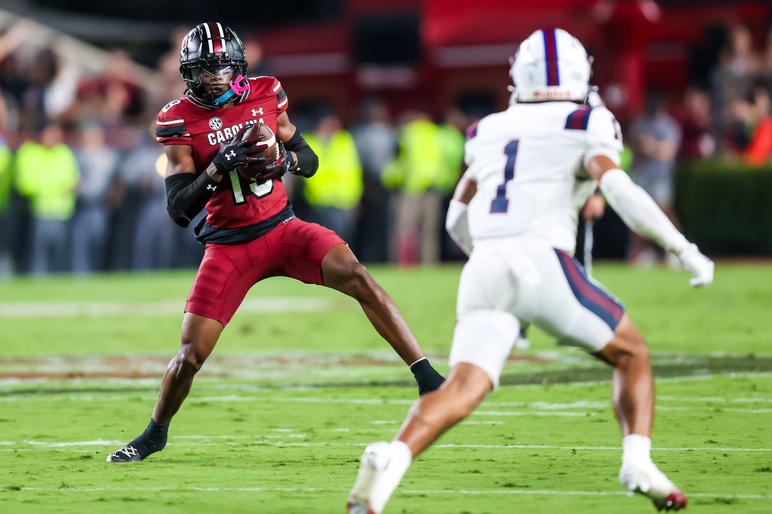 Swain Shines in Football’s 38-10 Win over S.C. State – University of ...