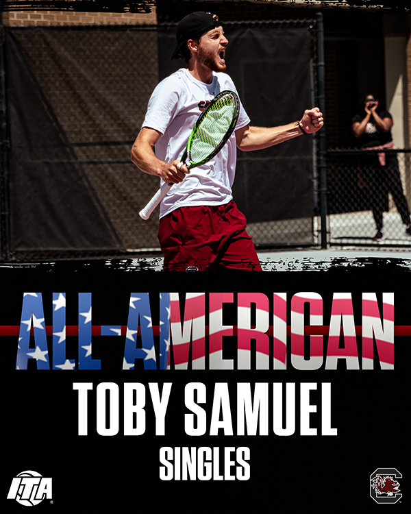 Samuel Named ITA Singles All-American – University of South Carolina ...