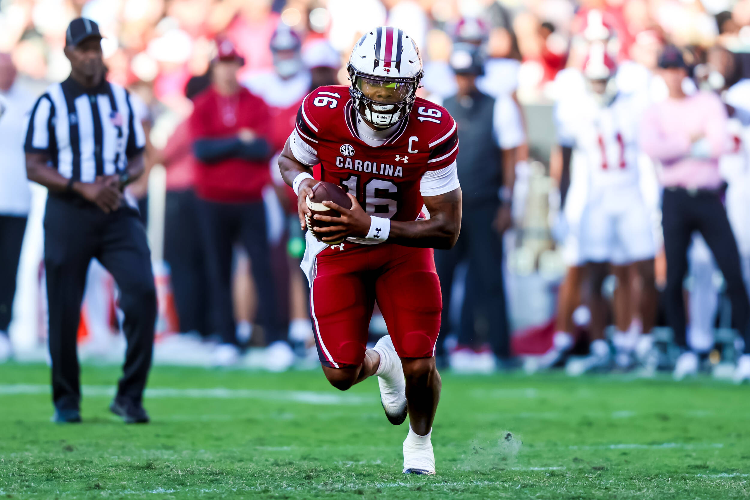 Football Falls to No. 4 Alabama – University of South Carolina Athletics