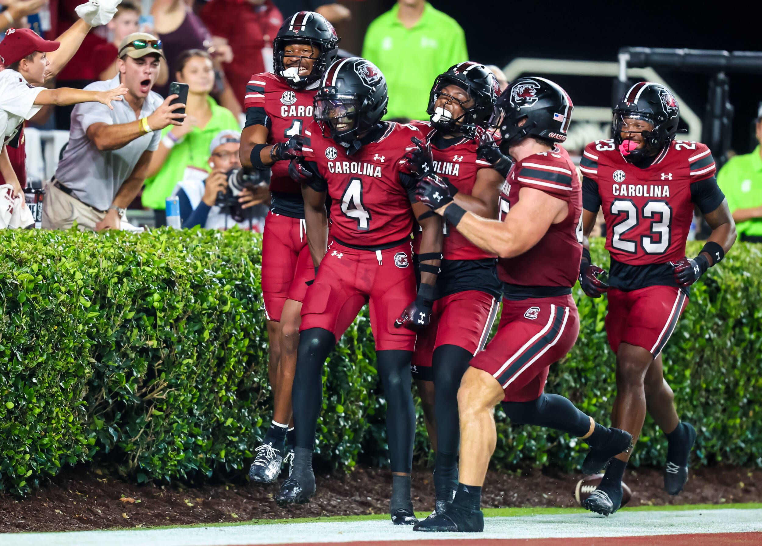 Swain Shines in Football’s 38-10 Win over S.C. State – University of ...